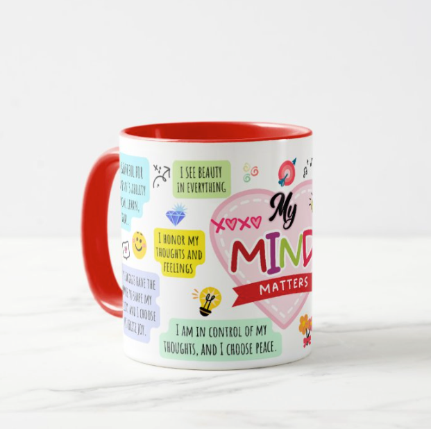 My Mind Matters Mug – MoustacheMan